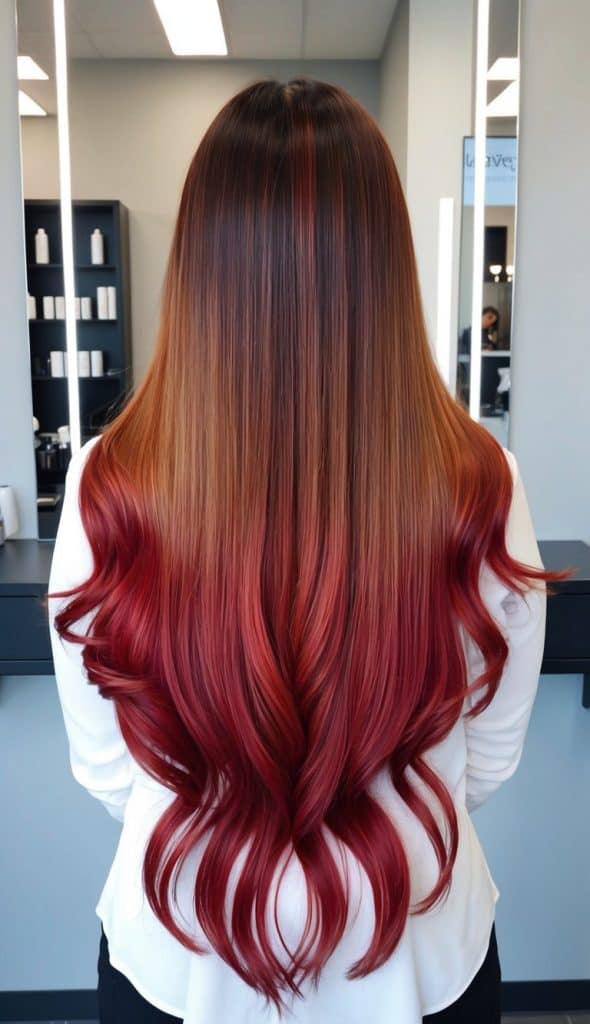 25 Red Ombre Hair Ideas: Sizzling Styles To Ignite Your Look - We Heart ...