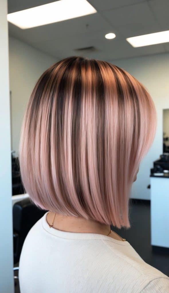 21 Rose Gold Balayage Ideas: Whimsical Hair Trends - We Heart Hairstyles