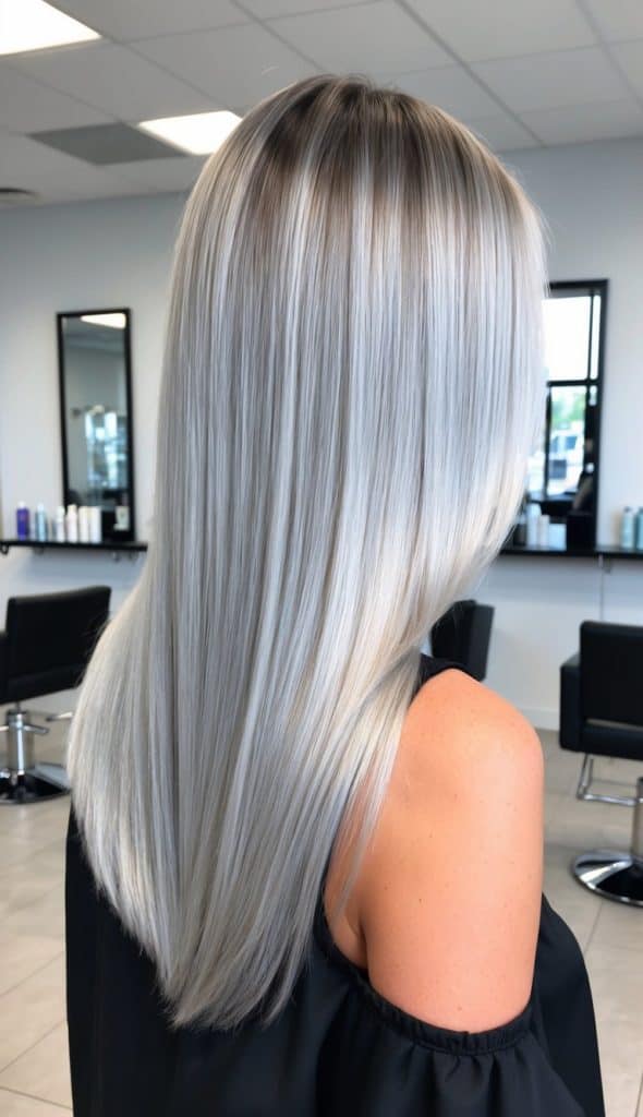 62 Silver Balayage Hair Ideas for a Cool, Modern Edge - We Heart Hairstyles