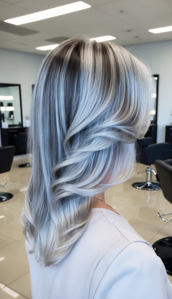 62 Silver Balayage Hair Ideas for a Cool, Modern Edge - We Heart Hairstyles
