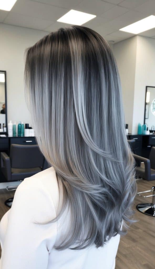 62 Silver Balayage Hair Ideas for a Cool, Modern Edge - We Heart Hairstyles