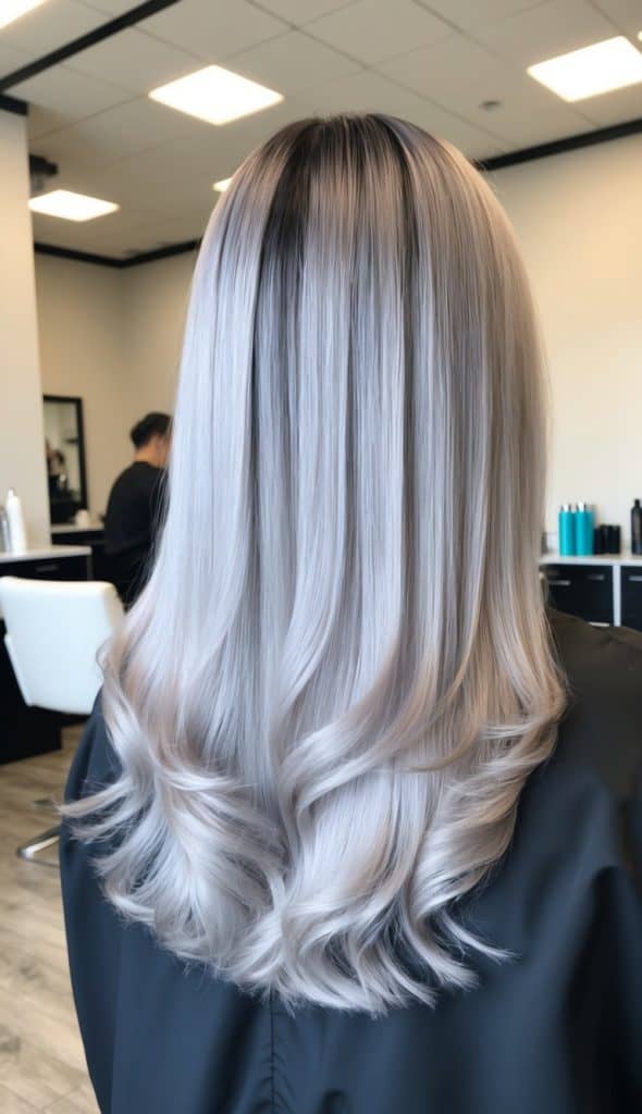 62 Silver Balayage Hair Ideas for a Cool, Modern Edge - We Heart Hairstyles