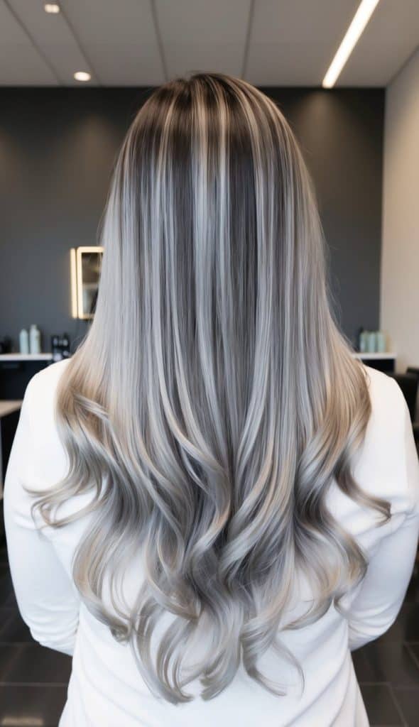 62 Silver Balayage Hair Ideas for a Cool, Modern Edge - We Heart Hairstyles