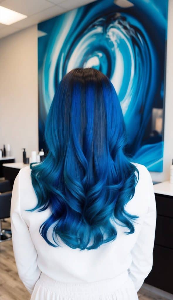 21 Blue Ombre Hair Ideas: Daring Looks You'll Love - We Heart Hairstyles