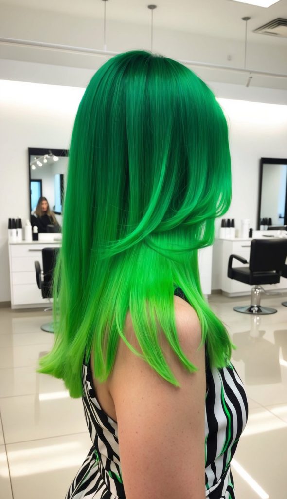 23 Green Hair Ideas: Bold Shades from Emerald to Mint for Your Next ...