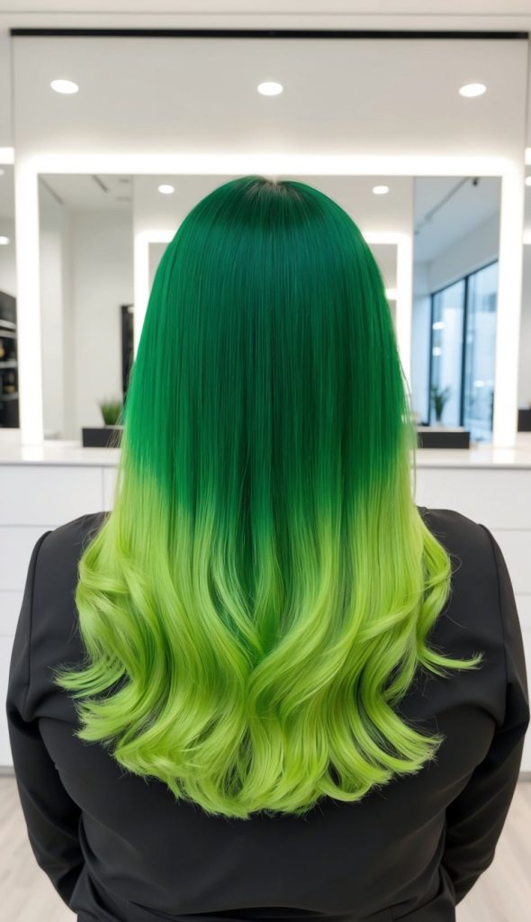 23 Green Hair Ideas: Bold Shades from Emerald to Mint for Your Next ...