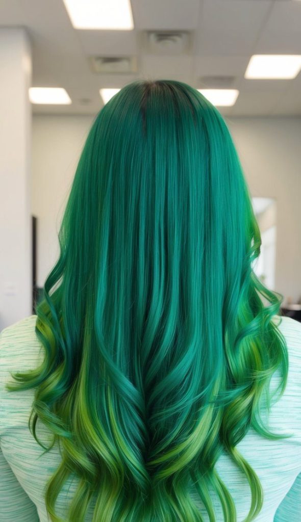23 Green Hair Ideas: Bold Shades from Emerald to Mint for Your Next ...