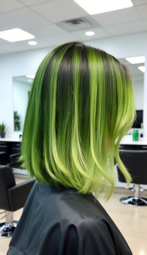 23 Green Hair Ideas: Bold Shades from Emerald to Mint for Your Next ...
