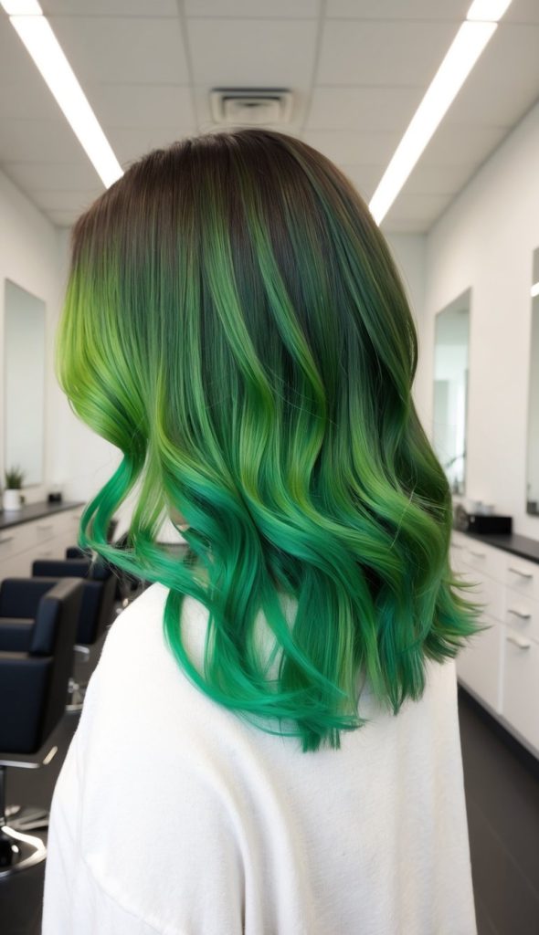 23 Green Hair Ideas: Bold Shades from Emerald to Mint for Your Next ...