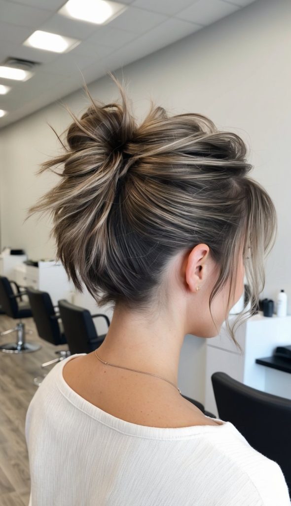 24 Short Hair Pulled Back Ideas: Chic and Easy Styles for Modern Women ...