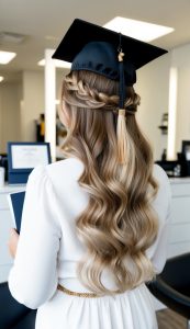 16 Hair Ideas for Graduation: Beautiful Styles to Rock Your Academic ...