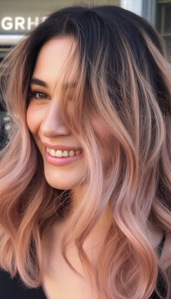 15 Rose Gold Hair Color Ideas To Brighten Your Look - We Heart Hairstyles