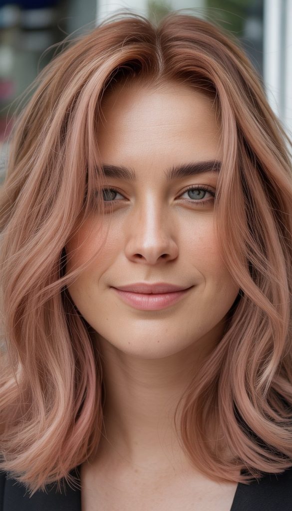 15 Rose Gold Hair Color Ideas To Brighten Your Look - We Heart Hairstyles