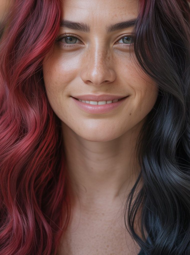 23 Split Dye Hair Ideas for a Striking, Statement-Making Look - We ...