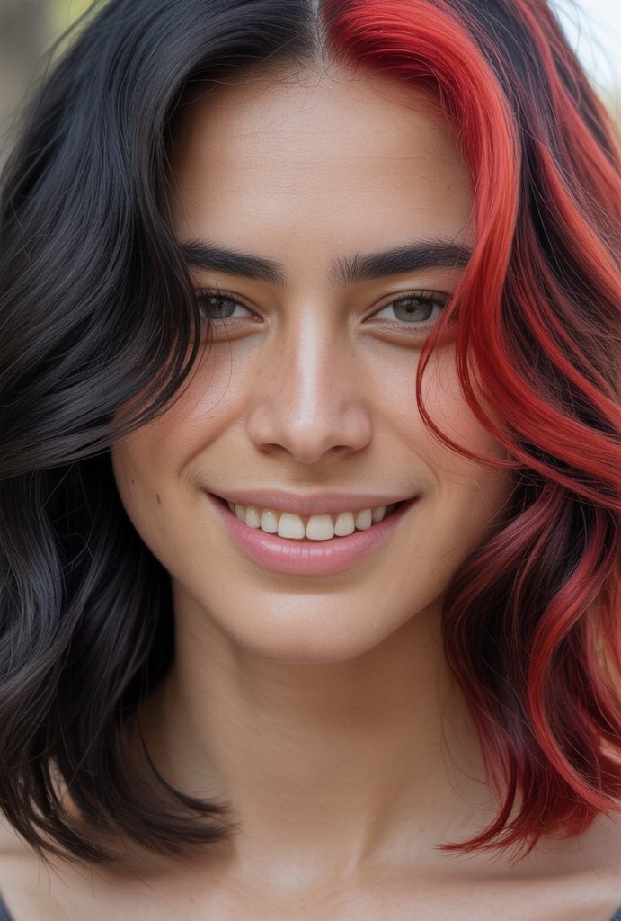 23 Split Dye Hair Ideas for a Striking, Statement-Making Look - We ...