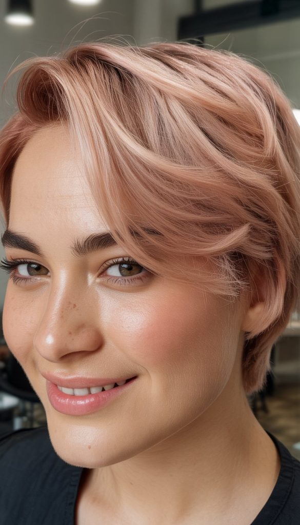 15 Rose Gold Hair Color Ideas To Brighten Your Look - We Heart Hairstyles