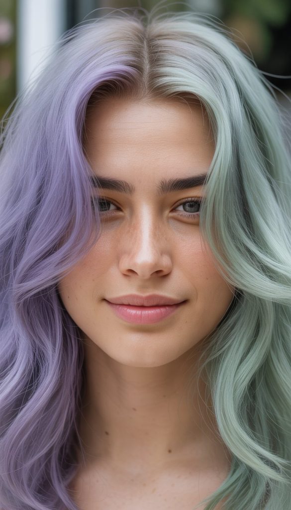 23 Split Dye Hair Ideas for a Striking, Statement-Making Look - We ...